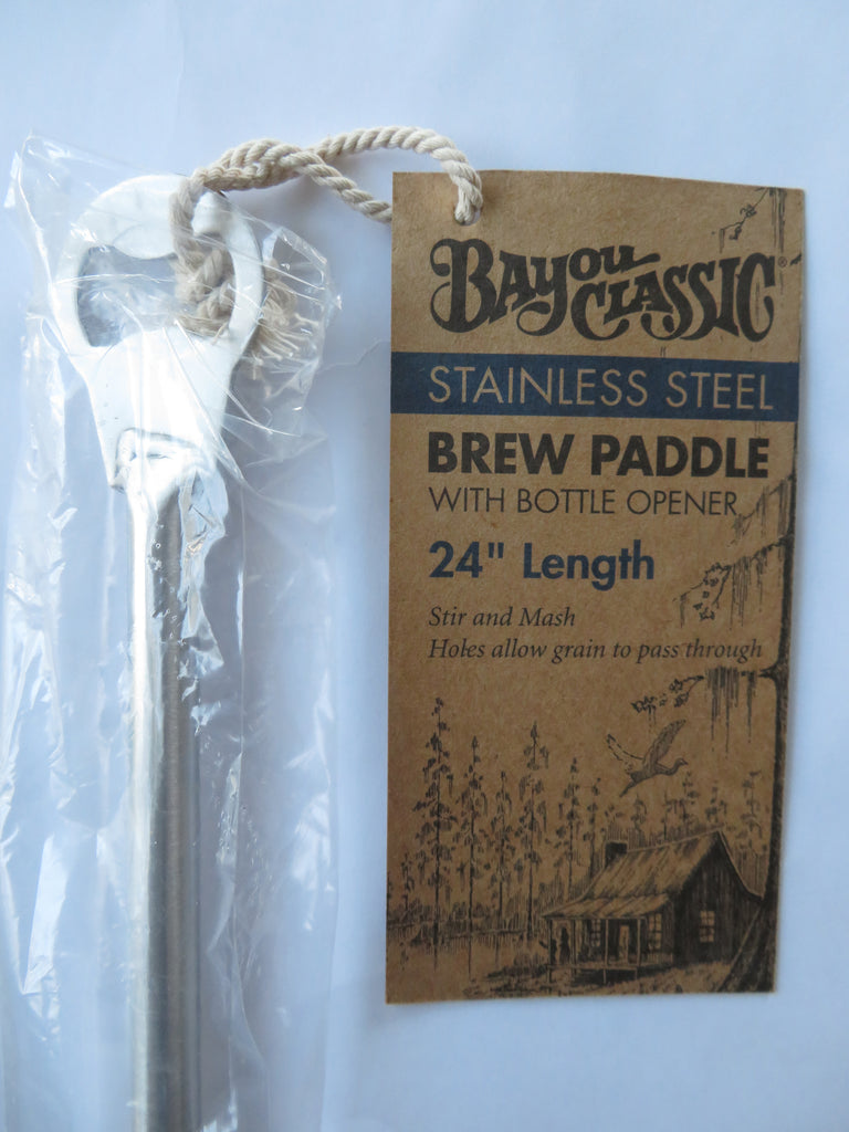 Bayou Classic Stainless Steel Mash Paddle| East Coast Hoppers – East ...